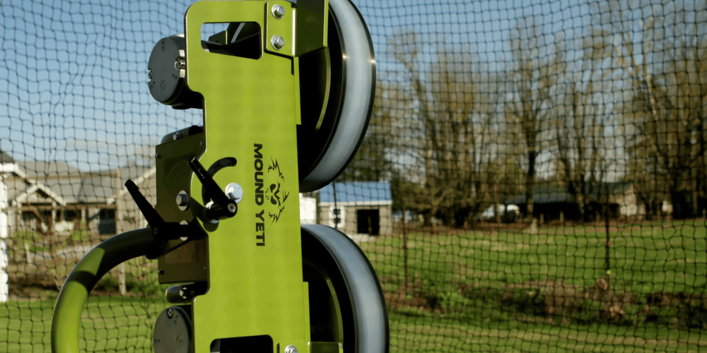 Mound Yeti™ 2 Pitching Machine | Batting Cages Inc