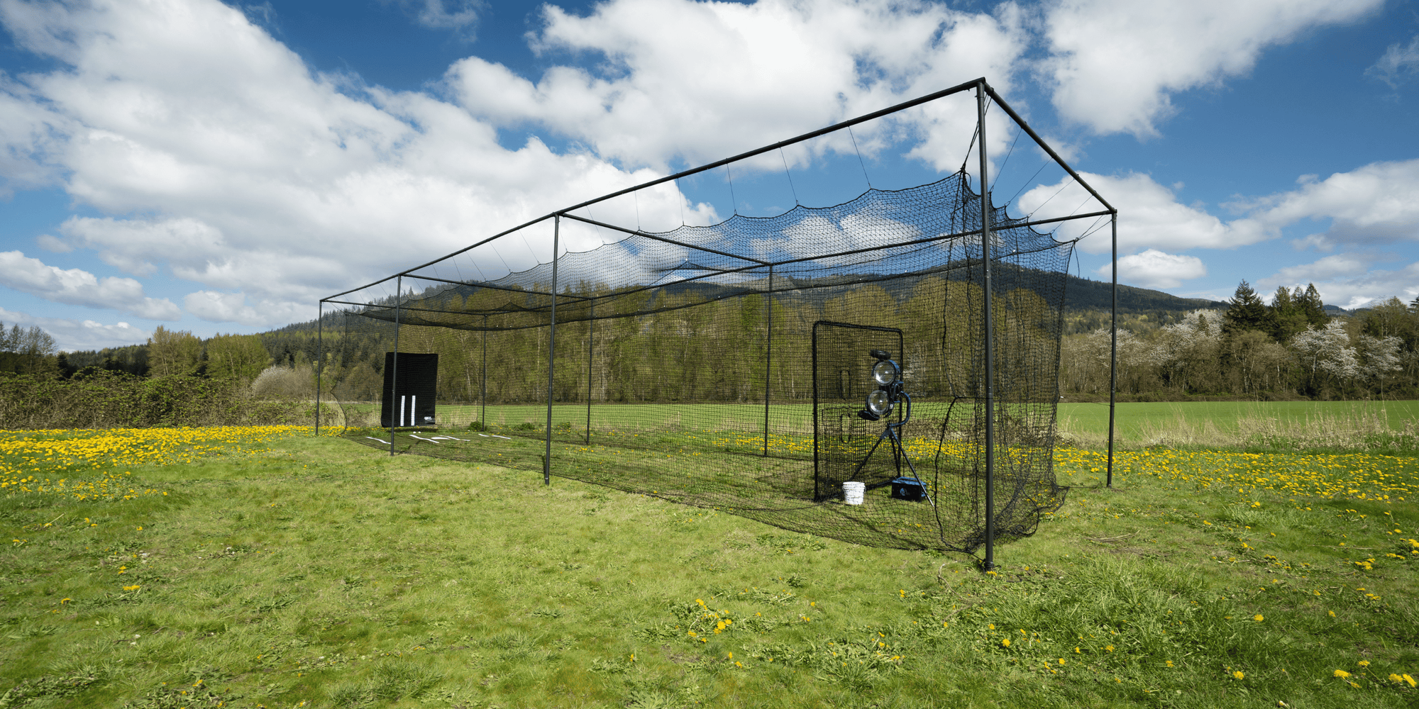 The Thumper Batting Cage Frame Kit | Batting Cages Inc.