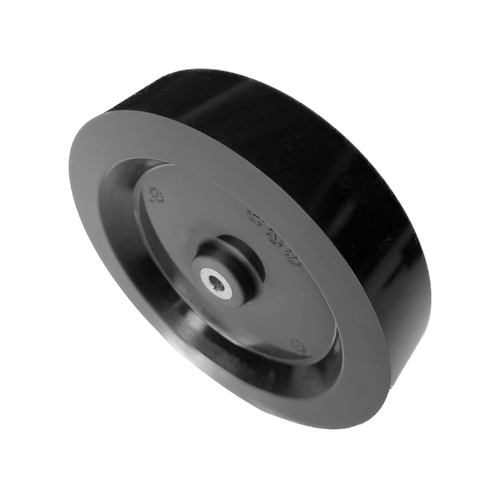 Black Polyurethane Pitching Machine Wheel | Batting Cages Inc