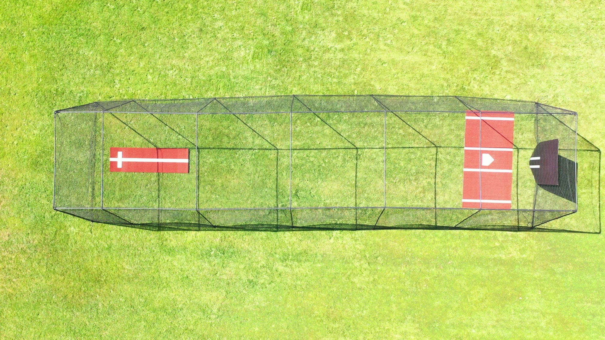 Freestanding Trapezoid Batting Cage Package | Great Backyard Cage