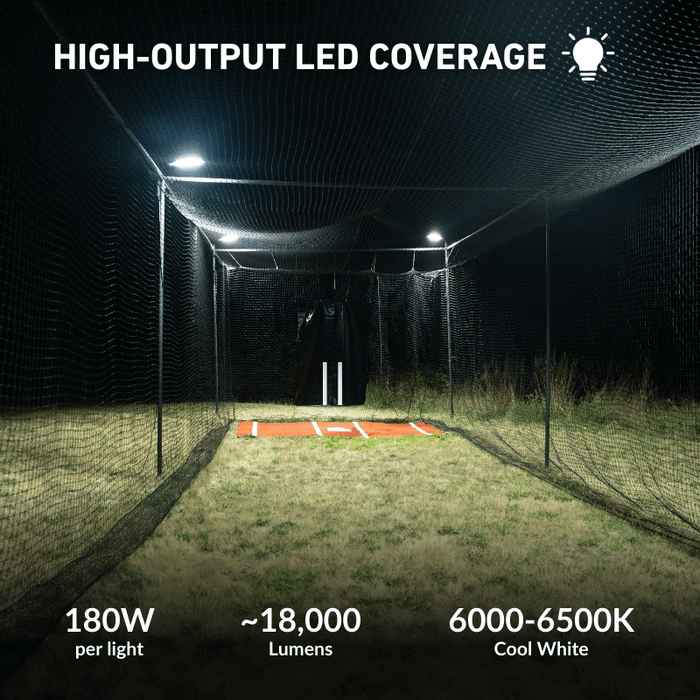 Thumper Batting Cage Lighting Kit | Batting Cages Inc
