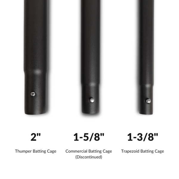 The Thumper Batting Cage Pole Kit | Batting Cages Inc