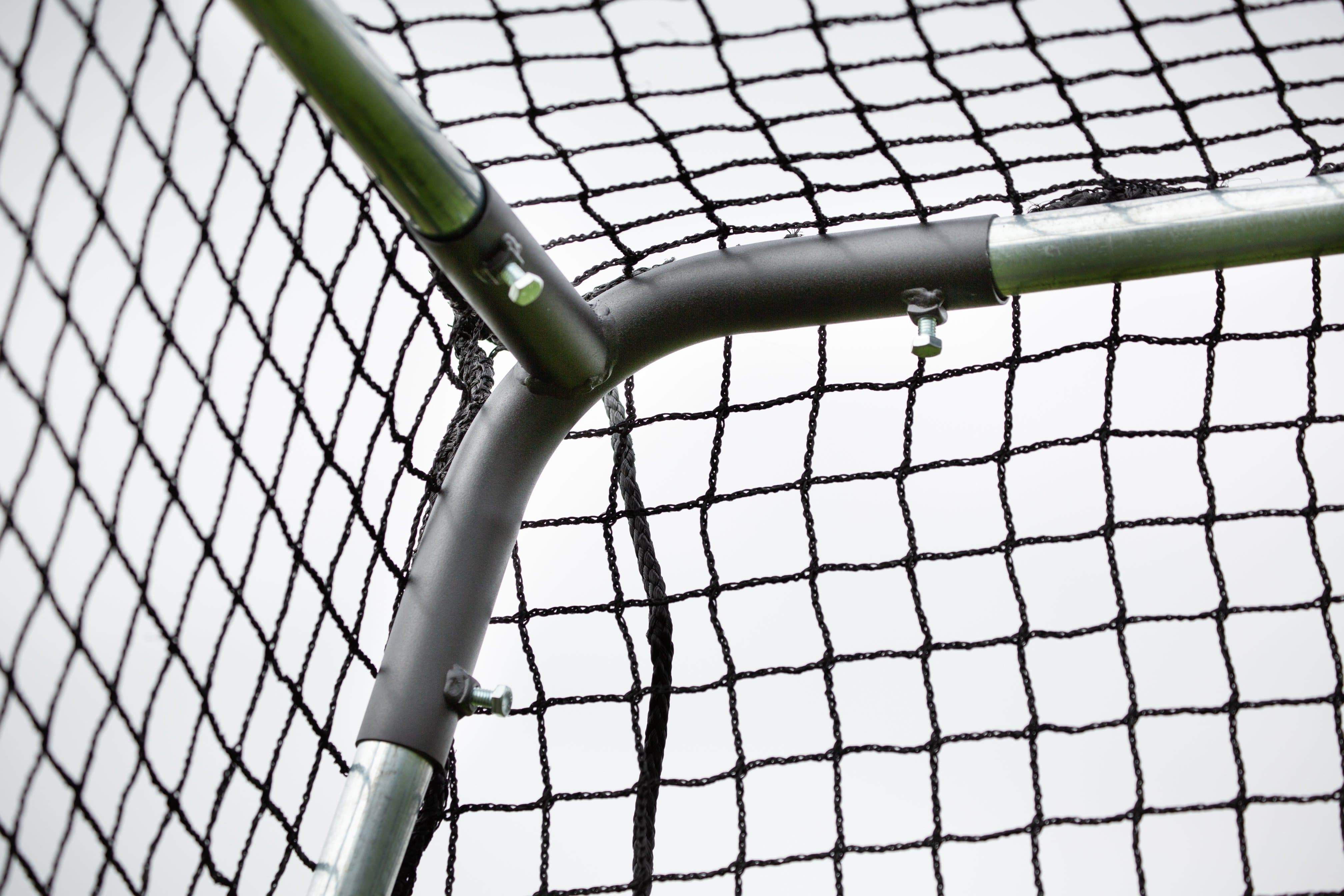Freestanding Trapezoid Batting Cage - Home Run Edition (No Poles ...