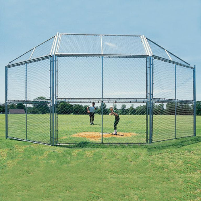 Chain Link Backstop | Batting Cages Inc