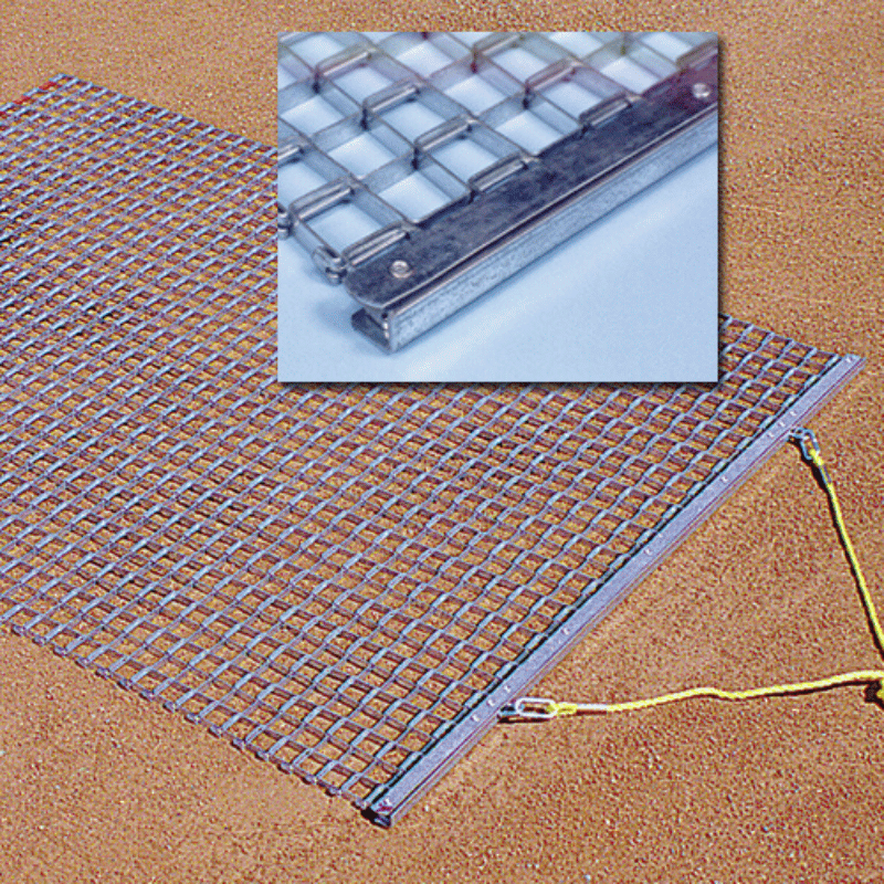 Professional All Steel Drag Mat (Includes Drag Bar & Rope) | Batting ...