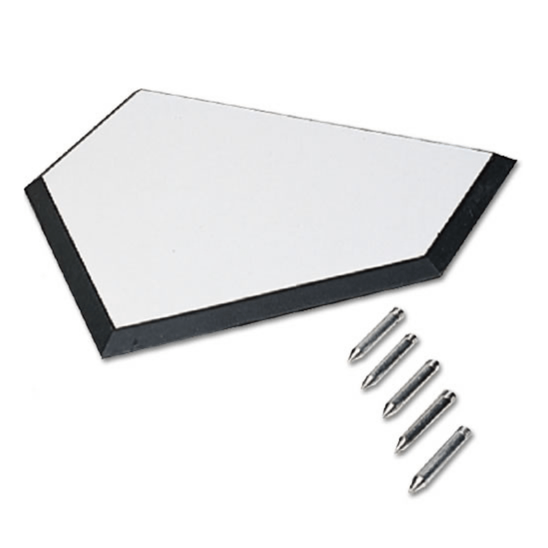 Official Outdoor Safety Rubber Home Plate | Batting Cages Inc