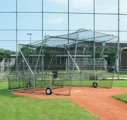 BS 4000 Folding Portable Batting Cage Replacement Net | Batting Cages Inc